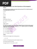 Prism Questions Class 12 | PDF | Refraction | Refractive Index