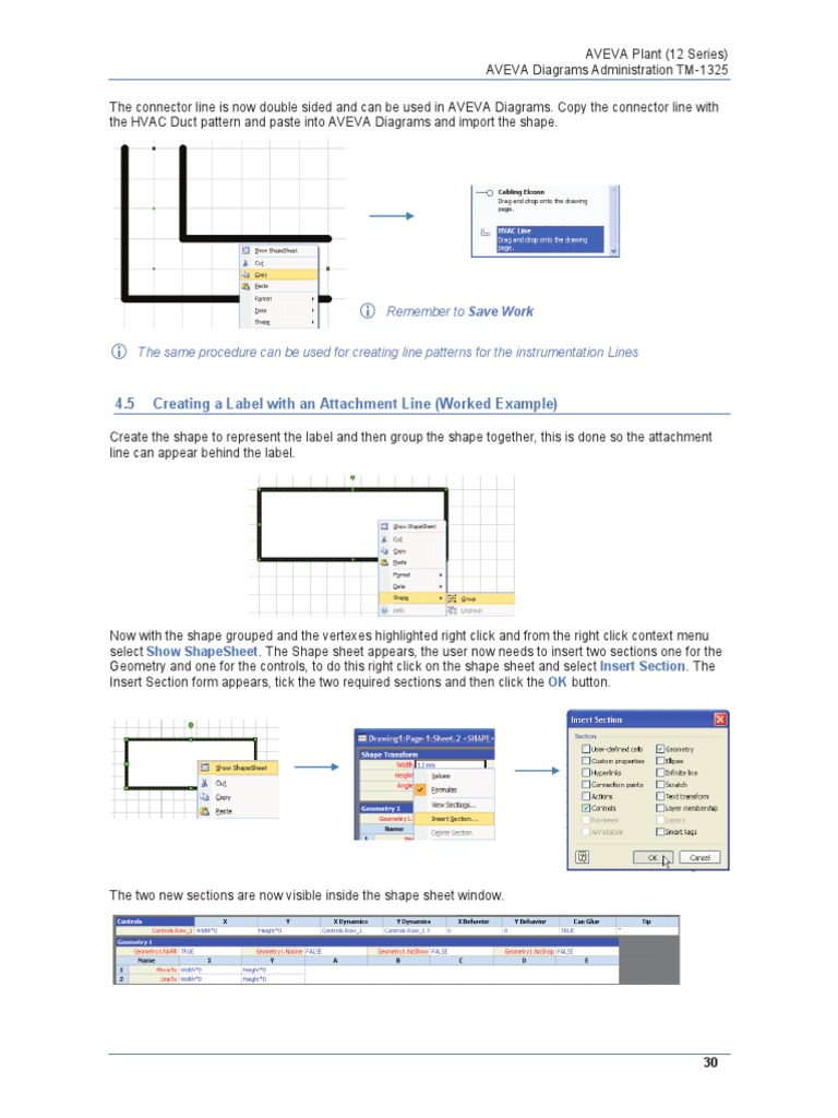 TM-1325 AVEVA P&ID 12.1 Comandi X Intelligenza Simboli | PDF | Button (Computing) | Software ...