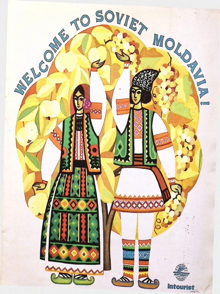 Welcome To Soviet Moldova Intourist 70s | PDF | Moldova | Soviet Union