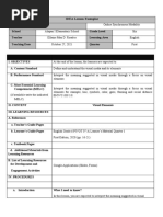 Grade 6 English Lesson Plan | PDF | Propaganda | Bias