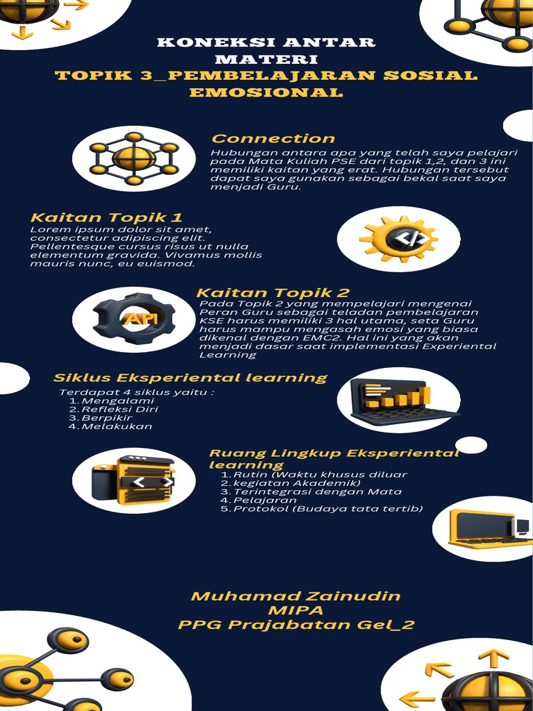 Koneksi Antar Materi Topik 3 - PSE | PDF