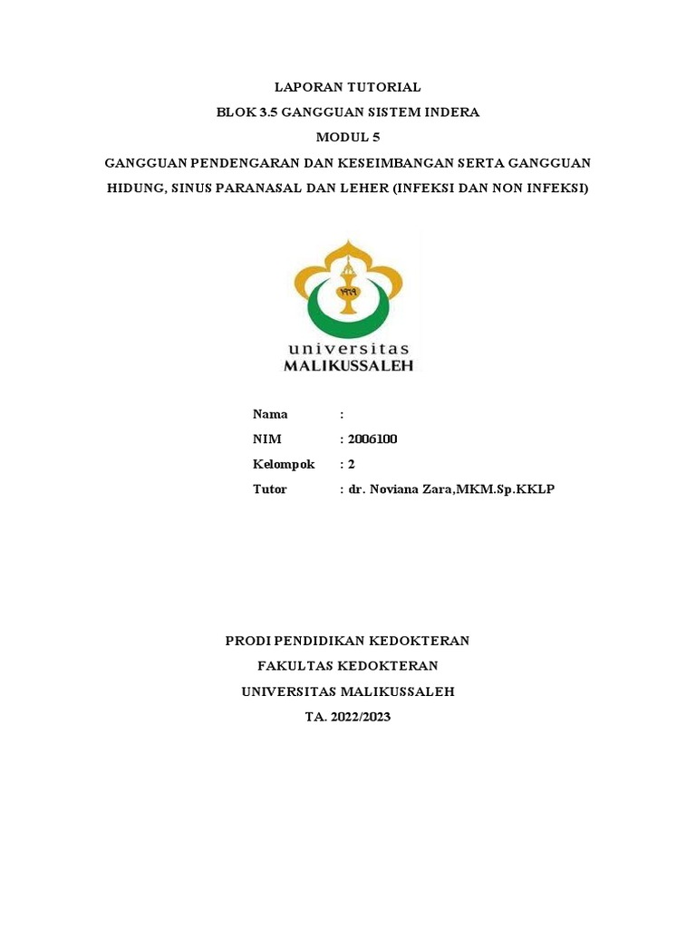 Bahan Tutorial | PDF | Pengembangan Diri | Sains & Matematika