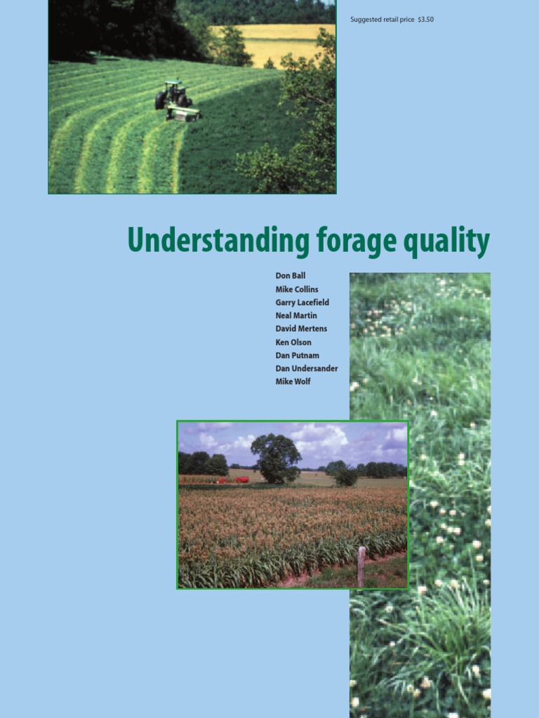 Understanting Forage Quality | PDF
