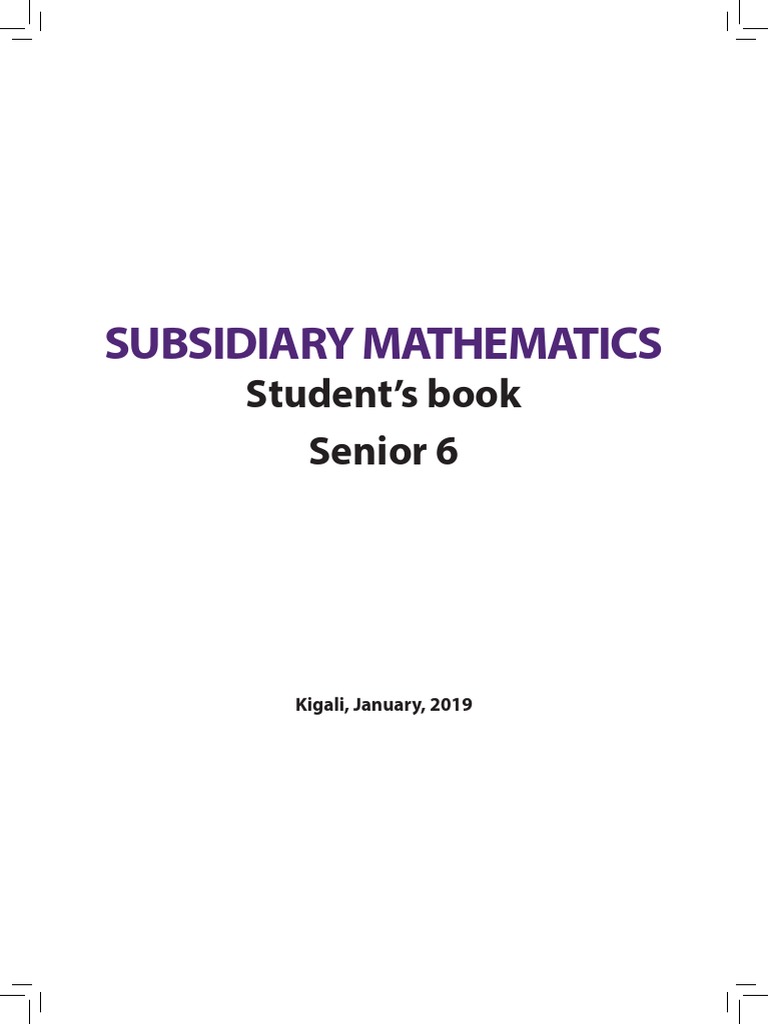 S6 Sub Maths SB | PDF | Exponential Function | Electrical Impedance