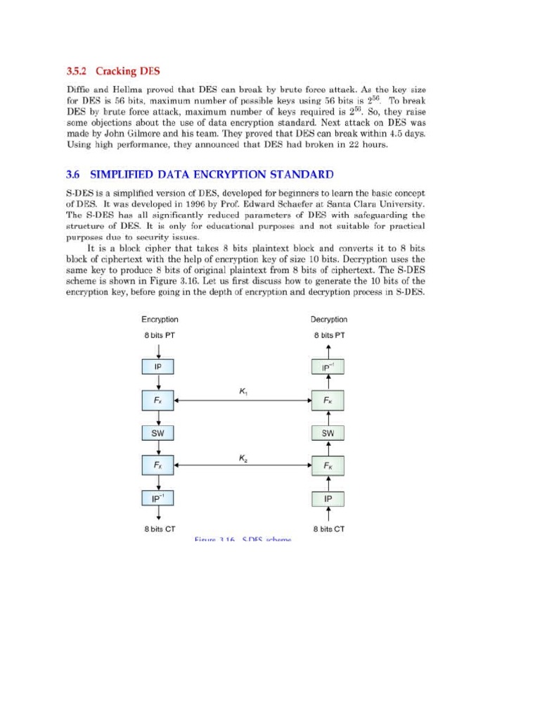 Cracking of DES | PDF | Key (Cryptography) | Encryption