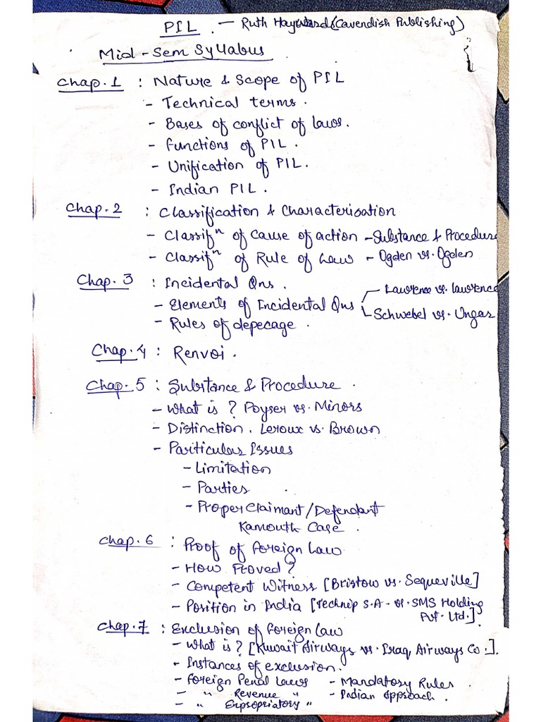 PIL Full Notes by Ankit Sir | PDF