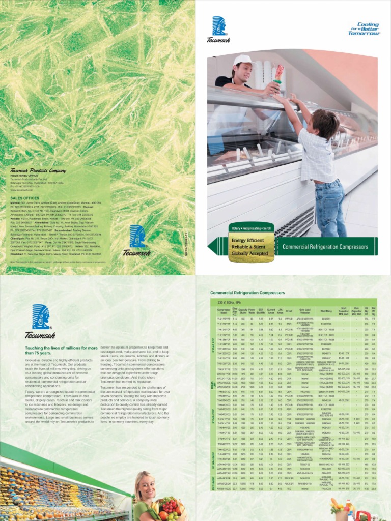Compressors THK SERIES | PDF