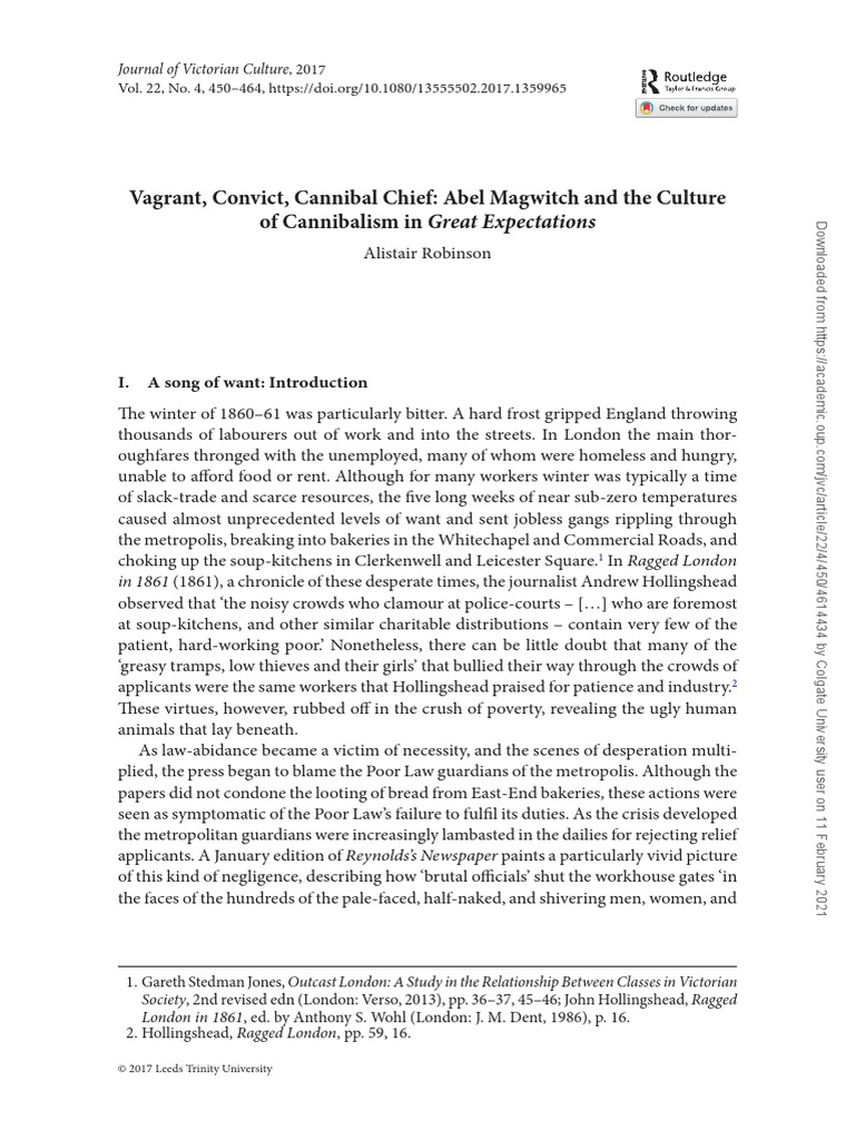 Magwitch Cannibalism GE | PDF