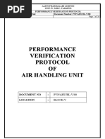Iq Ahu-01 | PDF | Duct (Flow) | Verification And Validation