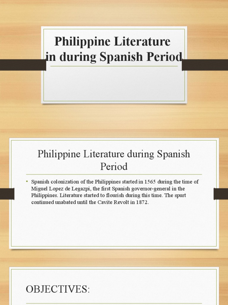 Philippine Literature: Spanish Era | PDF | Philippines