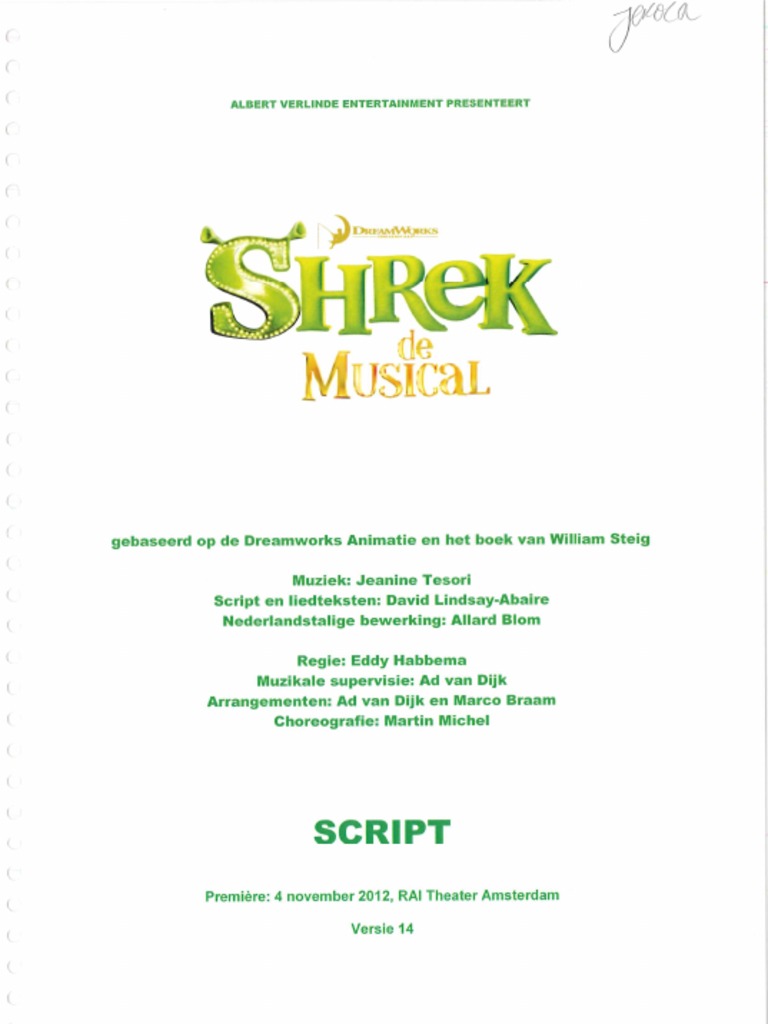 SHREK (Blom) | PDF
