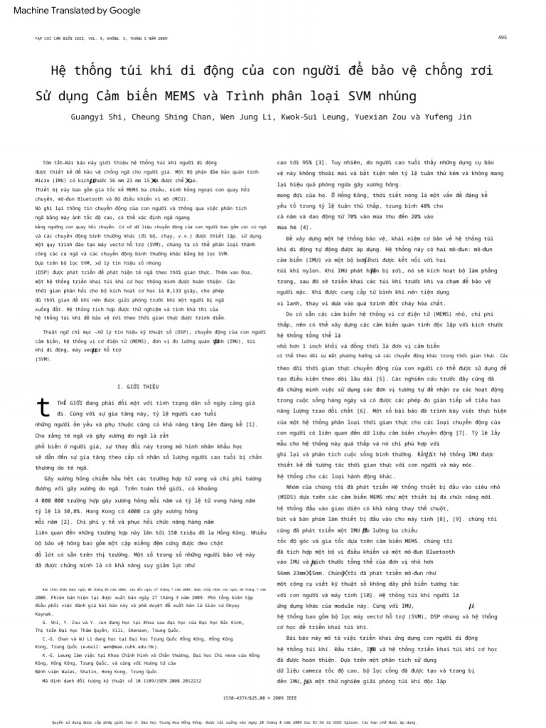 Mobile Human Airbag System For Fall Protection | PDF