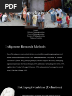 Filipino Indigenous Research Methods | PDF | Thought | Psychological ...