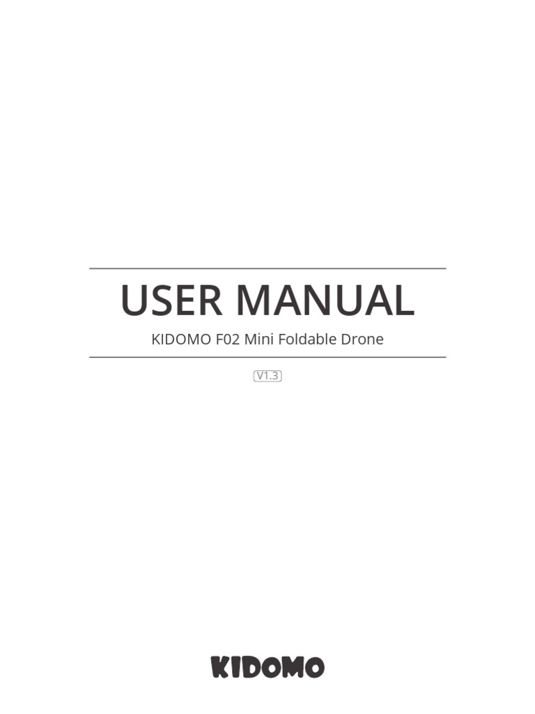 Kidomo F02 | PDF