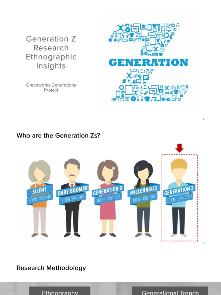 Generations Project (Gen Z Report) | PDF