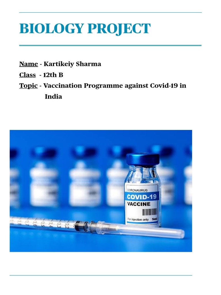 Covid-19 Vaccination Program in India | PDF | Clinical Medicine ...