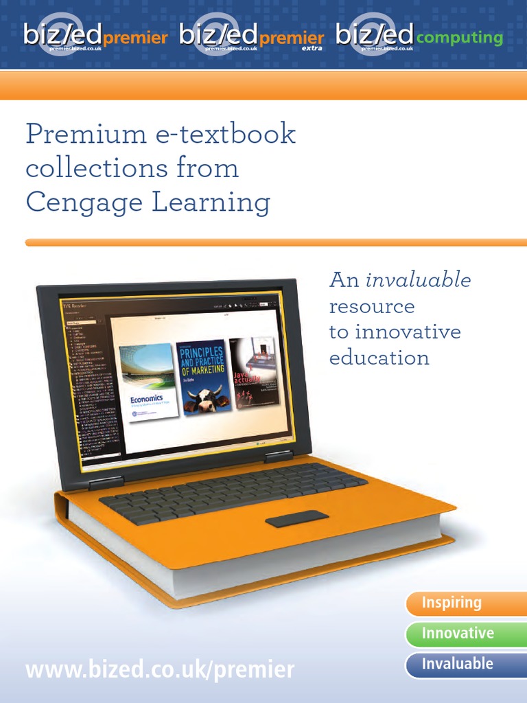 Premium e Textbook Collections From Cengage Learning | PDF | Computer ...