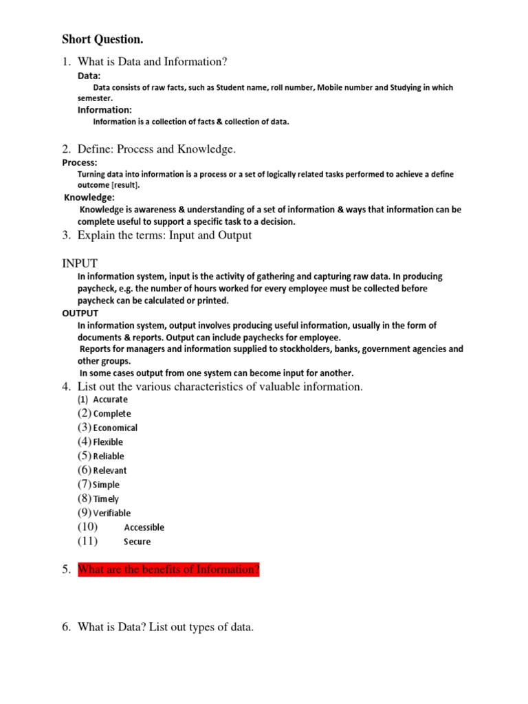 Is Complete Questions Answer | PDF | Enterprise Resource Planning | Information