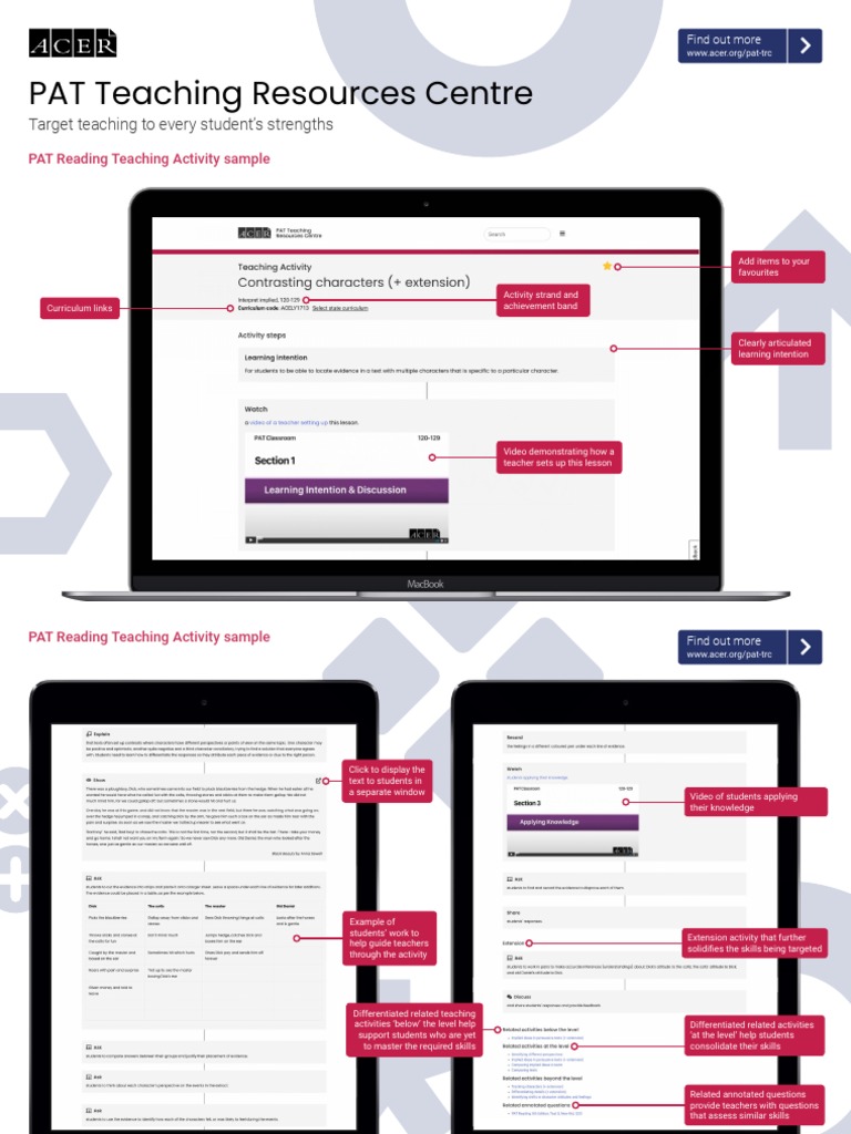 Pat TRC Reading Sample | PDF | Intelligence | Learning