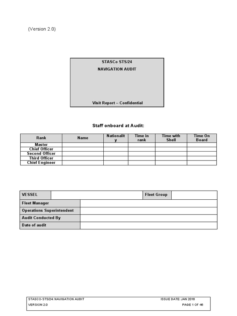 Omnisafe Inc. Navigation Audit Report | PDF | Anchor | Navigator