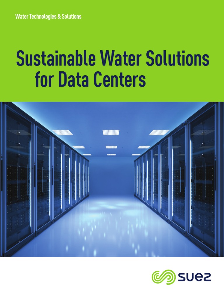 Sastainable Water Solution For Data Centre Download Free Pdf