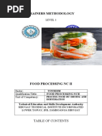 Cblm-Sugar Concentrate Tr-Food Processing NC Ii | PDF | Fruit Preserves ...