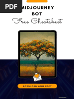 Midjourney Commands Cheat Sheet by Tokenized v2 | PDF | Computer Science | Computing