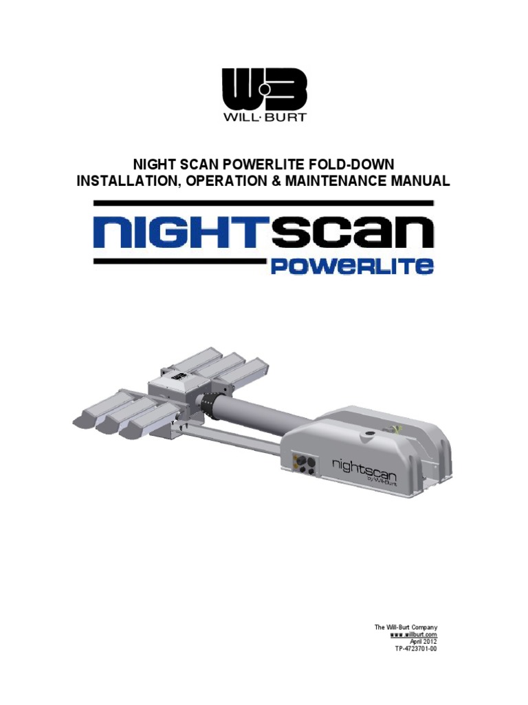 Night Scan Powerlite Manual | PDF | Safety | Electrical Connector