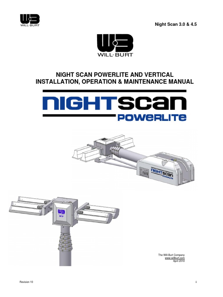 Night Scan Installation & Maintenance Guide | PDF | Business | Computers