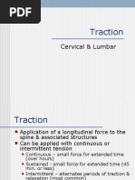 Cervical Traction Treatment Guide | PDF | Physical Therapy | Neck