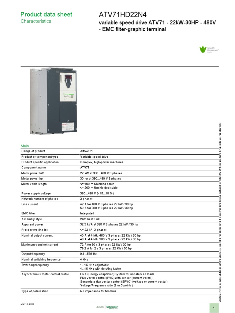 Altivar 71 - ATV71HD22N4 | PDF | Bit Rate | International ...