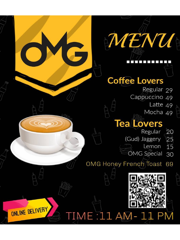 Omg's Menu | PDF