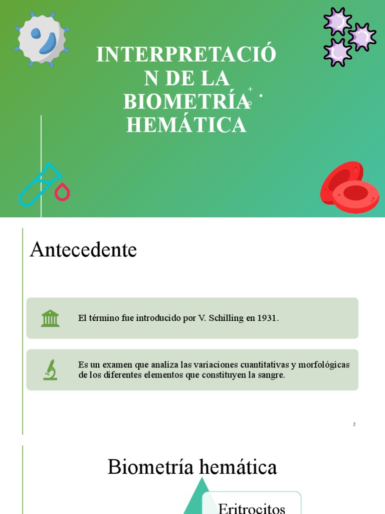 Significado de Biometría Hemática | PDF | Leucocito | Hematología