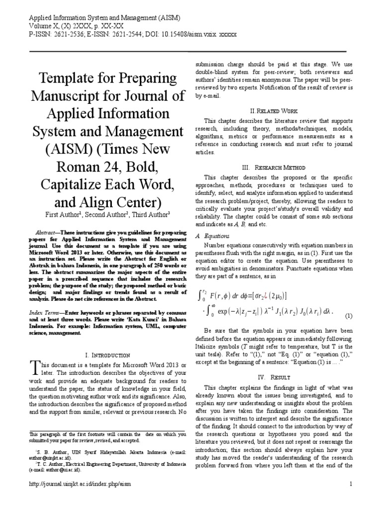 AISM Template 2018 | PDF | Magnetization | Electromagnetism
