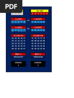 4D, 5D, 6D Forecast Table | PDF | Computers