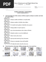 Bahagi NG Aklat Final Worksheet | PDF | Language Arts & Discipline ...