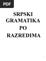 Promenljive I Nepromenljive Vrste Reči | PDF