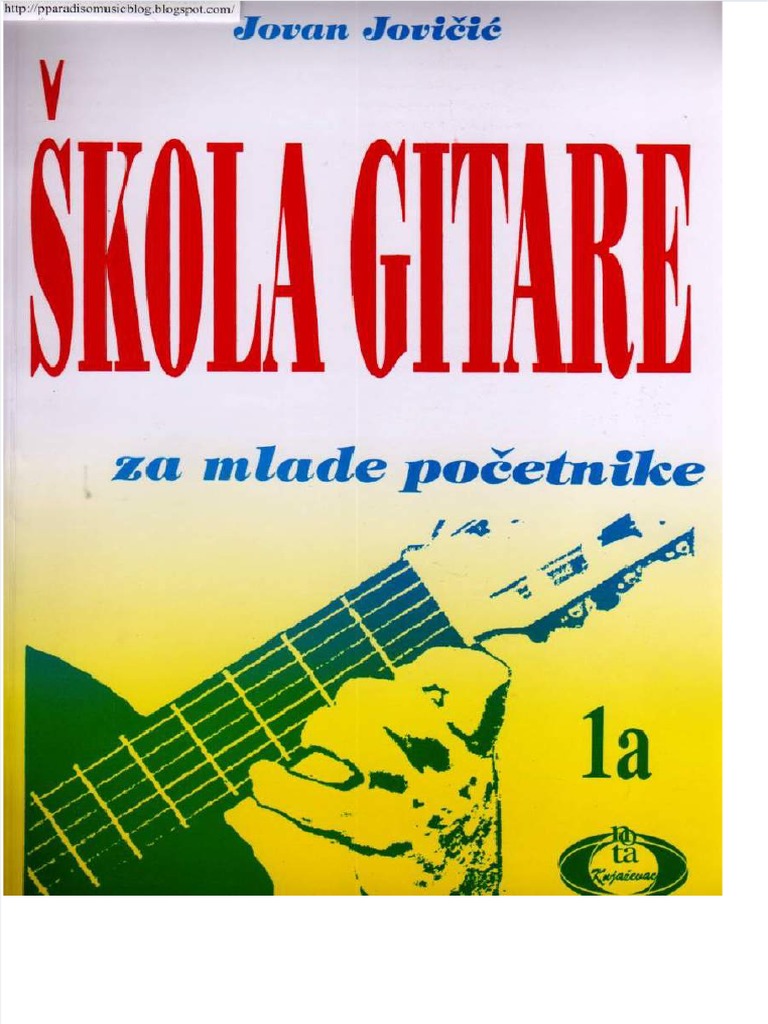 Jovan Jovicic Skola Za Gitaru 01a Compressed | PDF