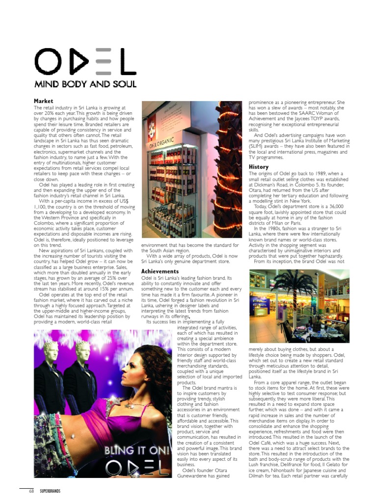 Sri Lanka Volume 1 ODEL | PDF | Brand | Retail