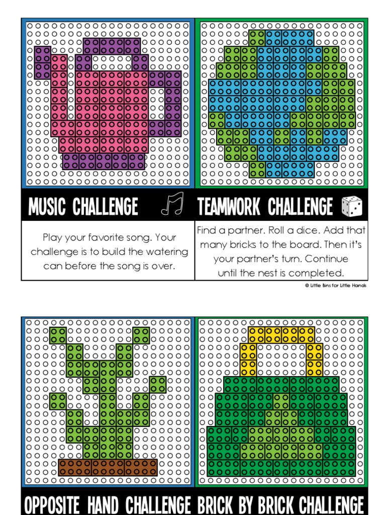 Lego Earth Day Challenges | PDF