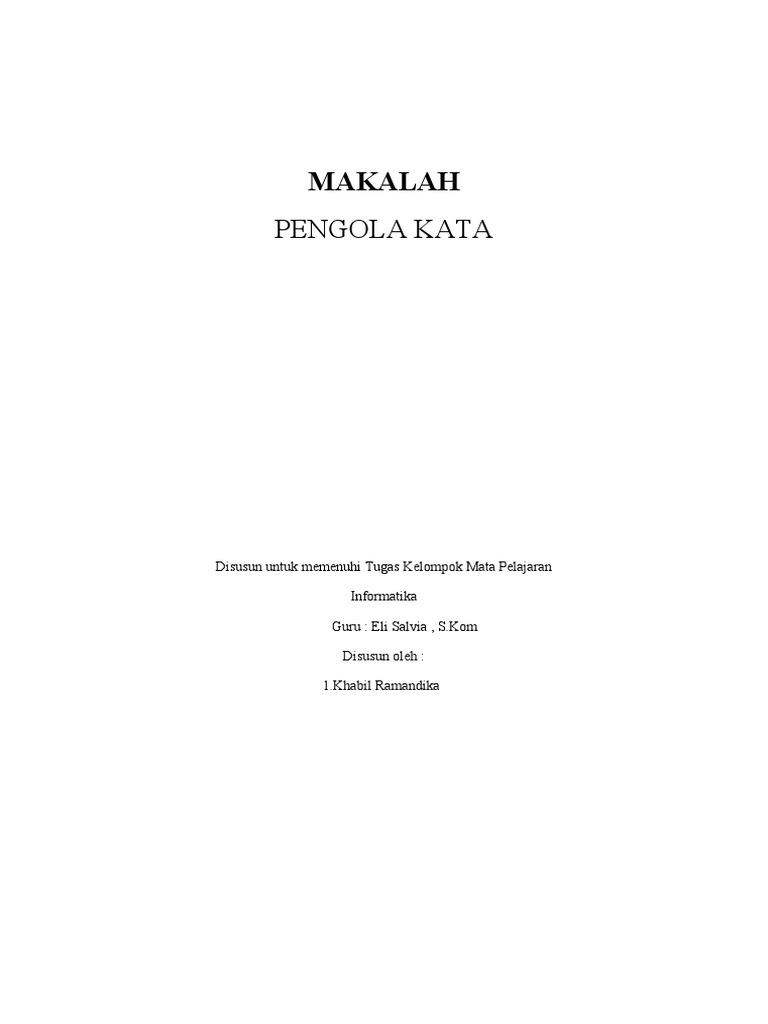 Makala H | PDF