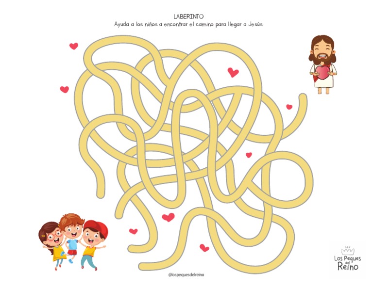 Laberinto para llegar a Jesús | PDF