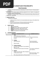 Lesson Plan: Basic Preparation Methods of Meat | PDF | Foods | Steak