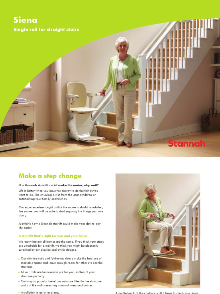 Siena Straight Brochure | PDF | Stairs | Manufactured Goods