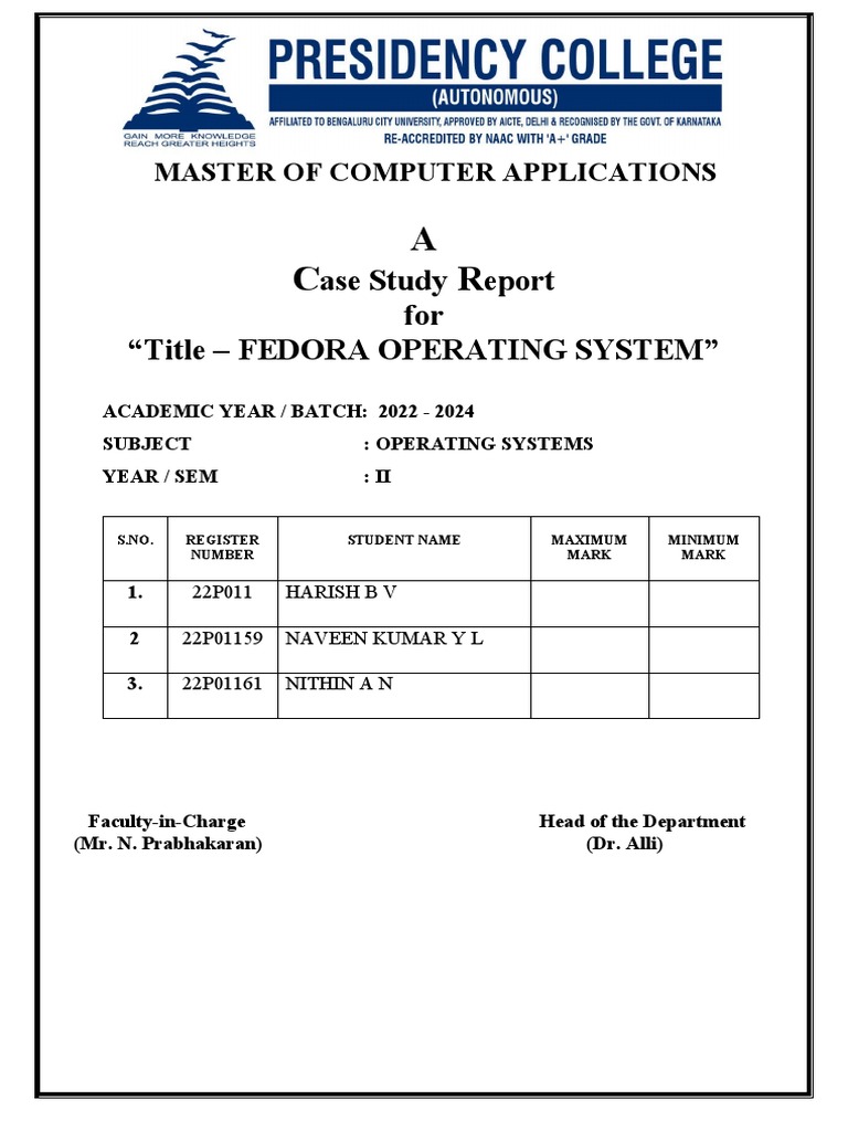 Os Case Study | PDF | Free Software | Software Development