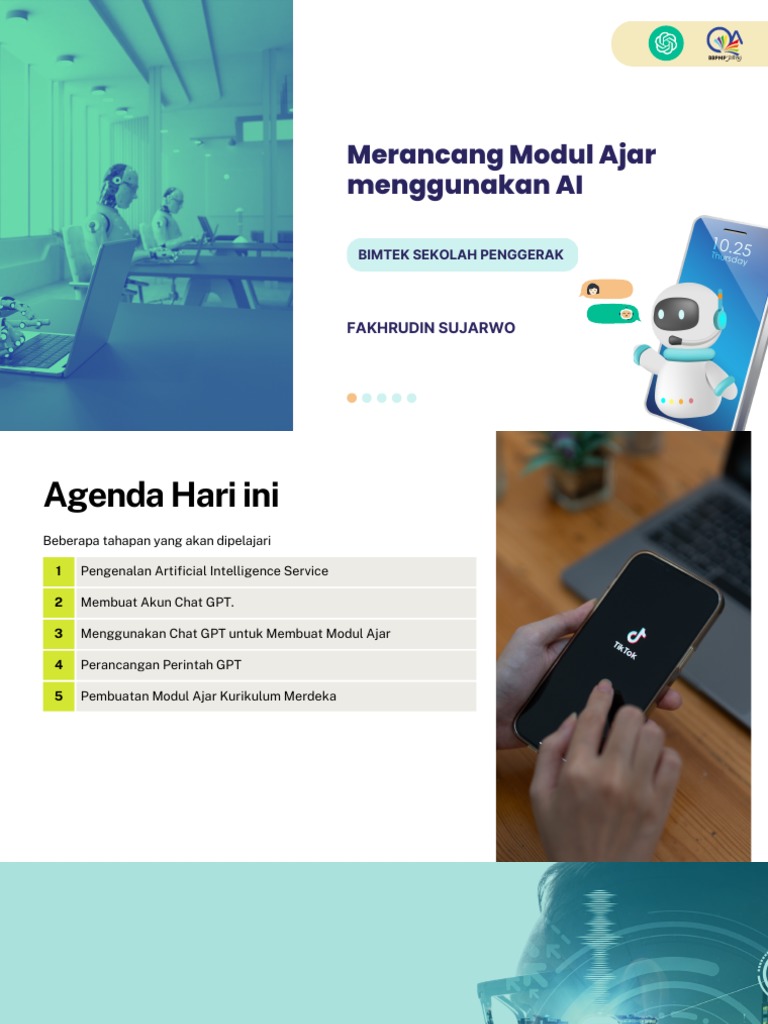 Modul Ajar Dengan AI | PDF