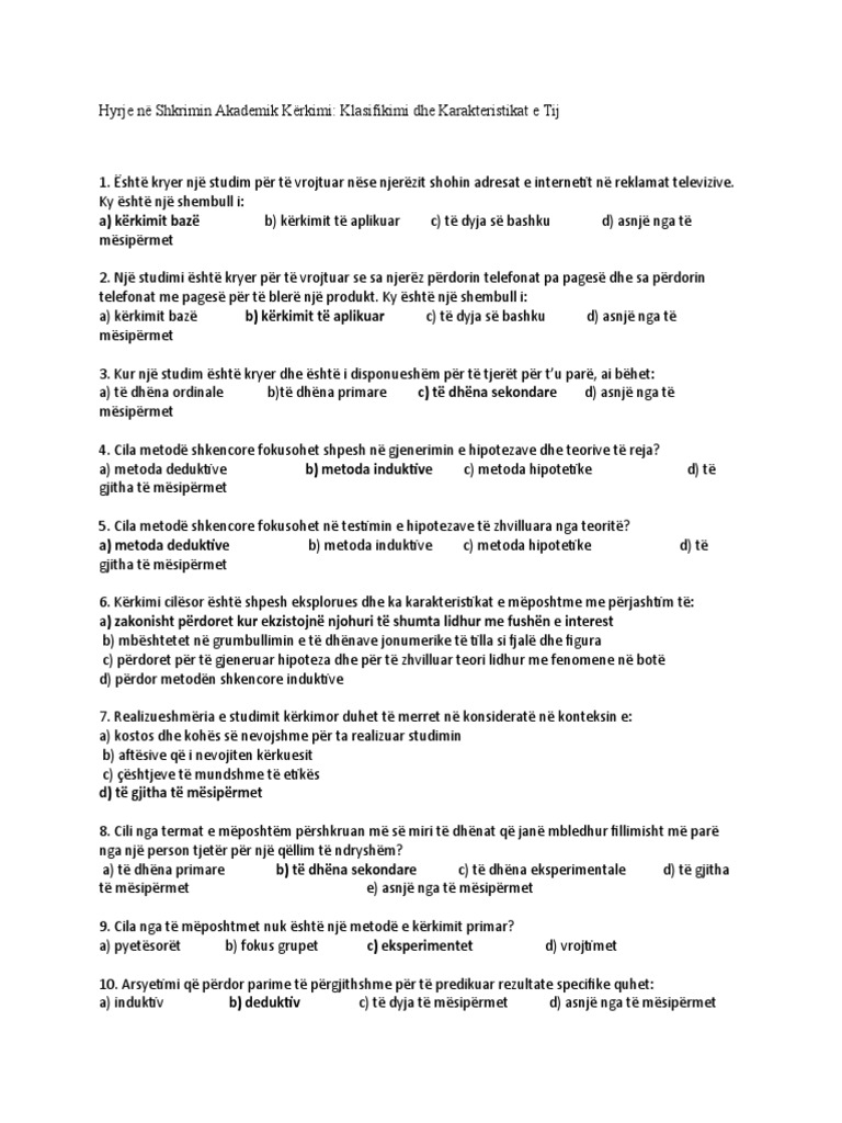 Shkrim Akademik | PDF