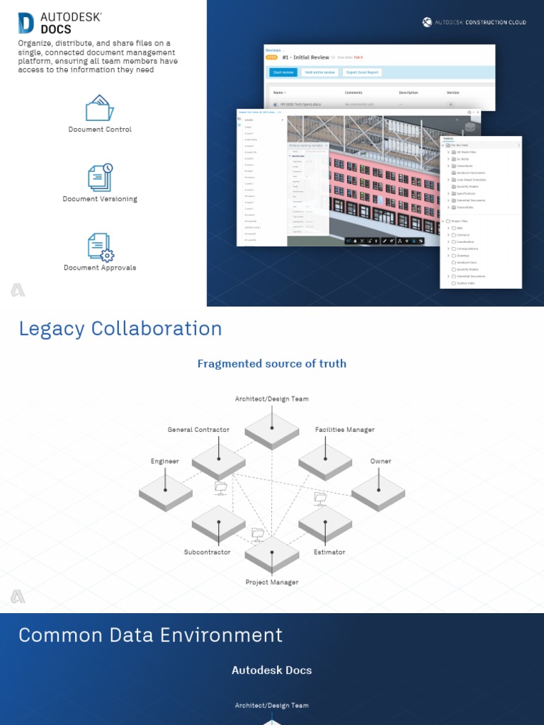 Autodesk Docs Standalone | PDF | Computer File | General Contractor