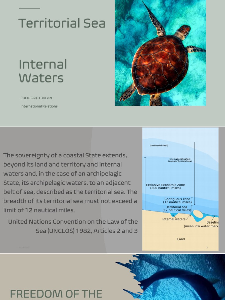 Territorial Sea and Internal Law | PDF