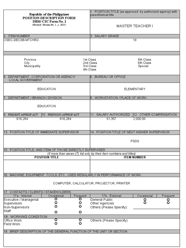 PDF For Master Teacher | Download Free PDF | Teachers | Academic Degree